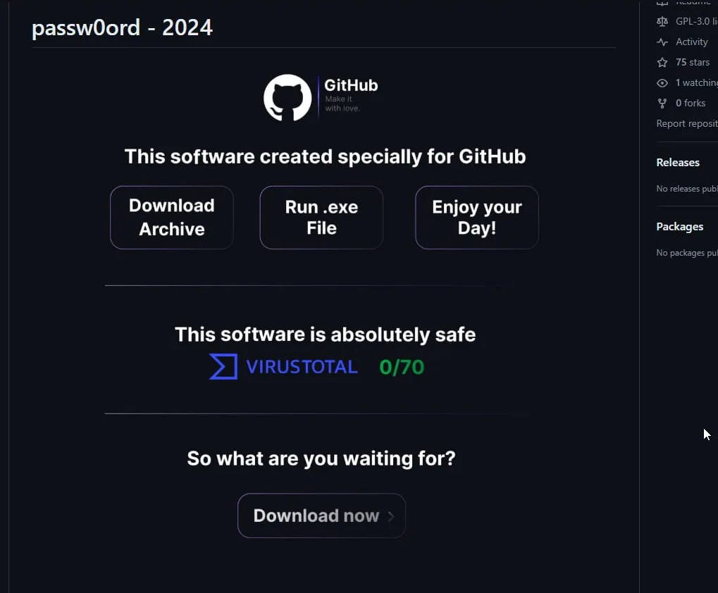 Github scam investigation: Thousands of "mods" and "cracks" stealing ...
